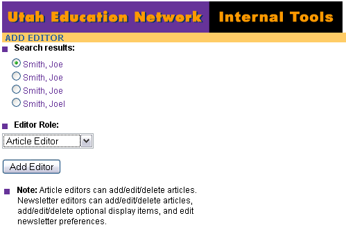 Newsletter Administrator Tutorial - UEN