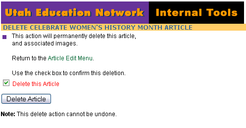 Article Editor Tutorial - UEN